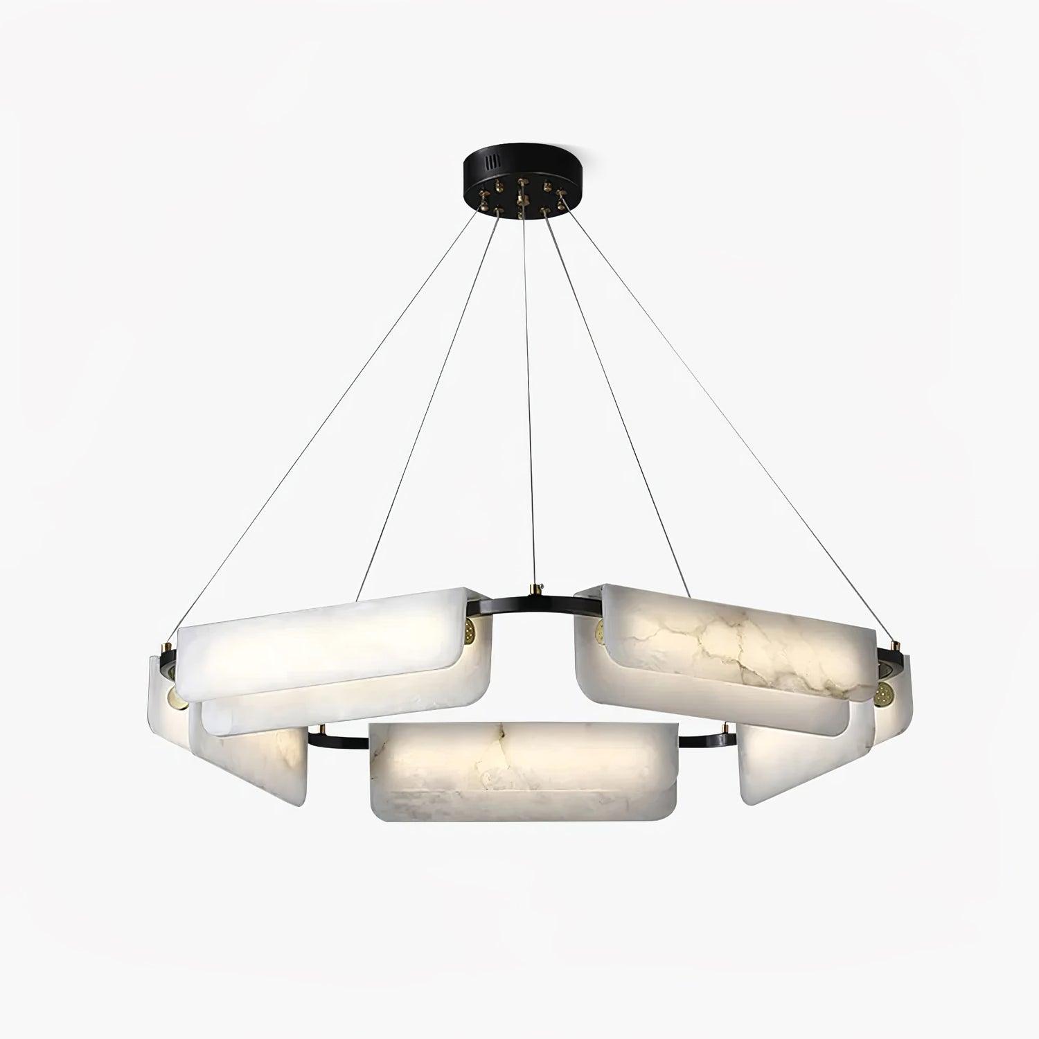 Delia Alabaster Chandelier – Keyming