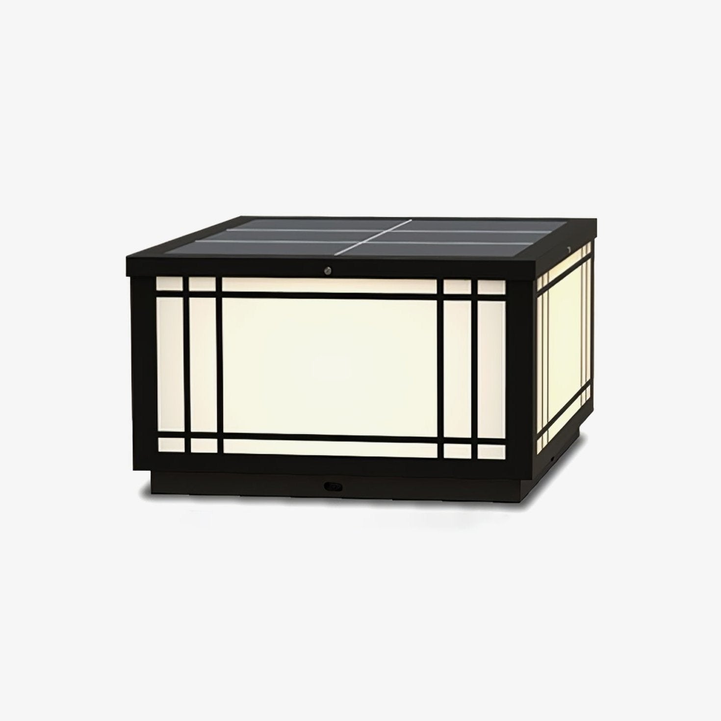 Harrison Solar Cube Outdoor Lamp – Keyming