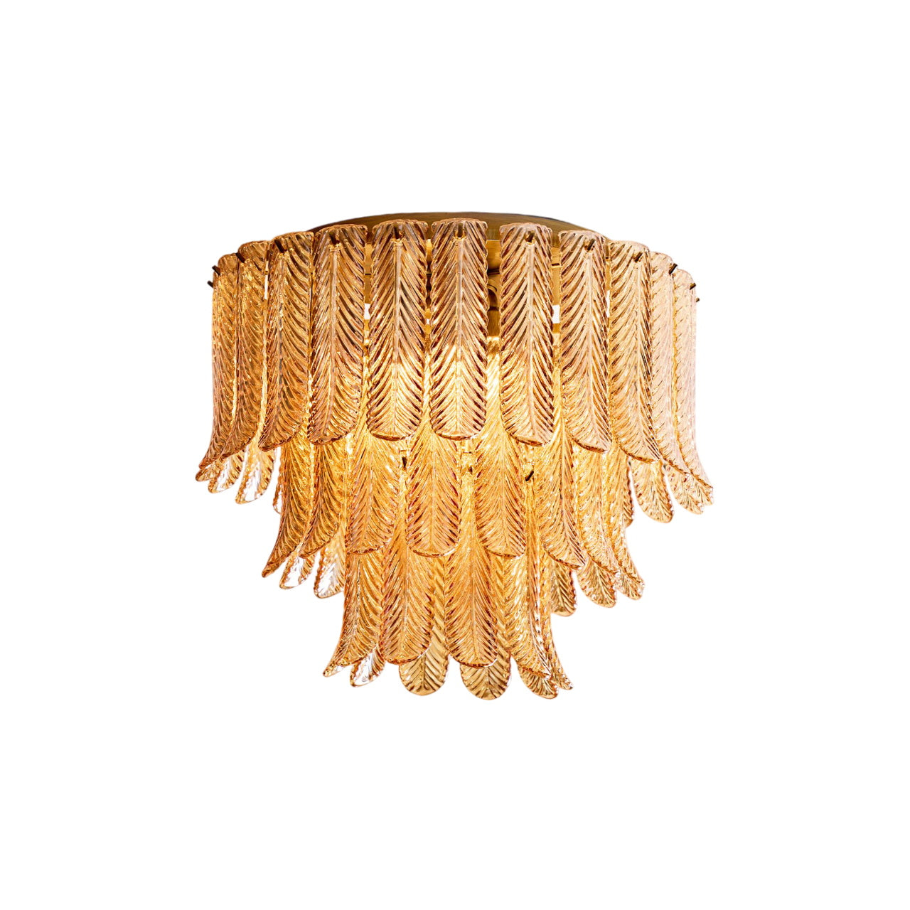 Plume Glass Ceiling Light – Keyming