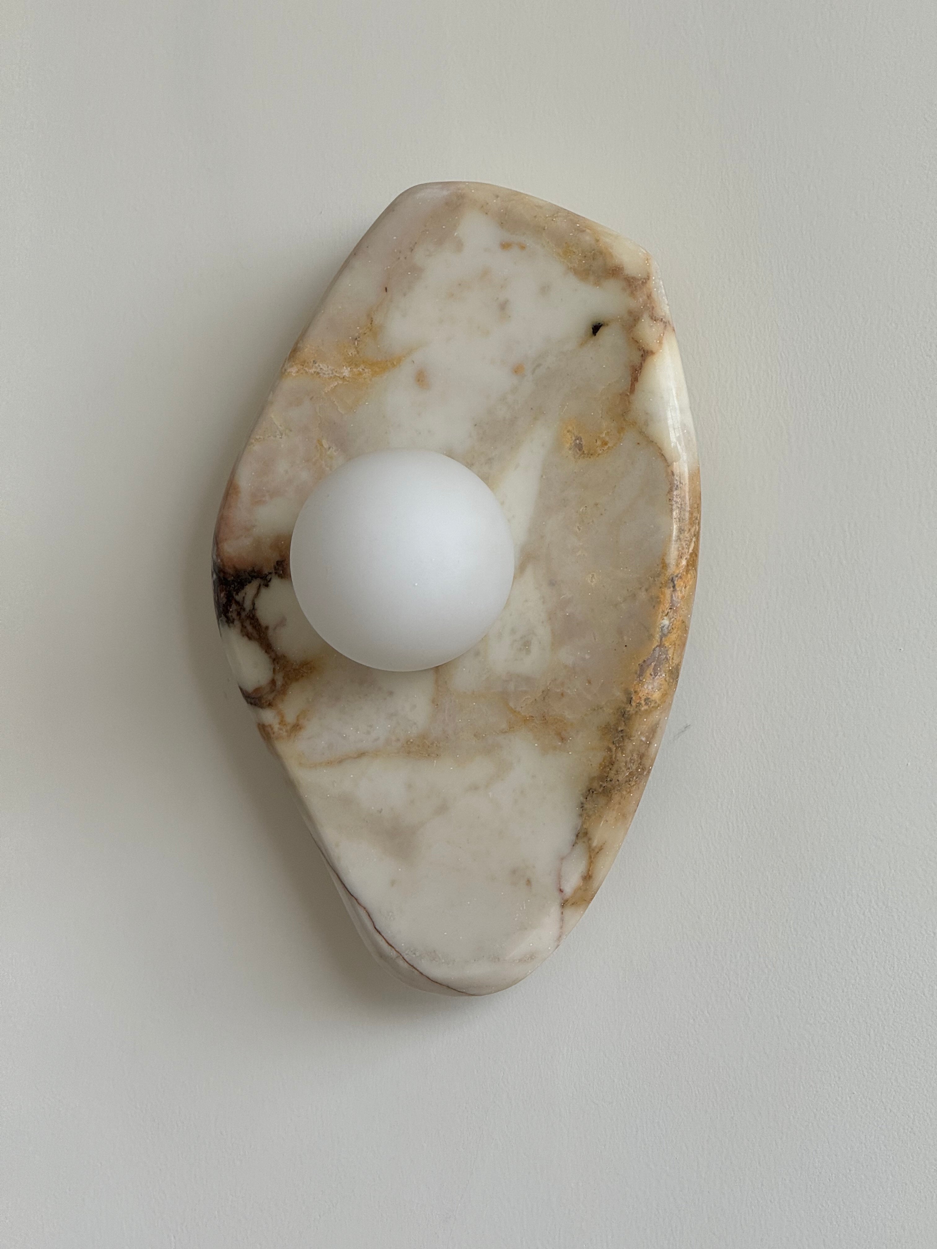 Textured Marble Wall Lamp – Keyming